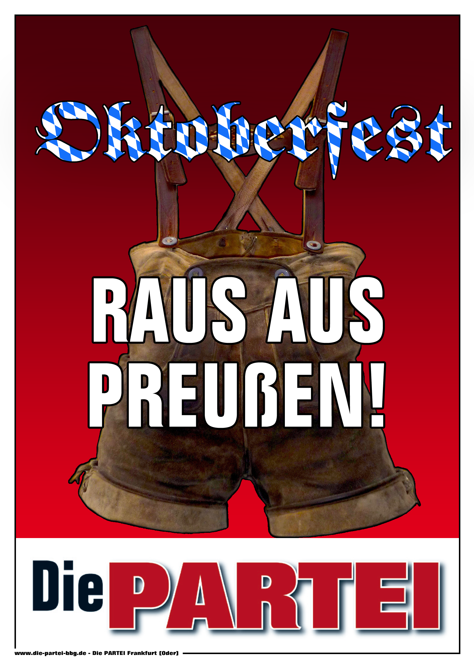 Plakate | Die PARTEI Frankfurt (Oder)