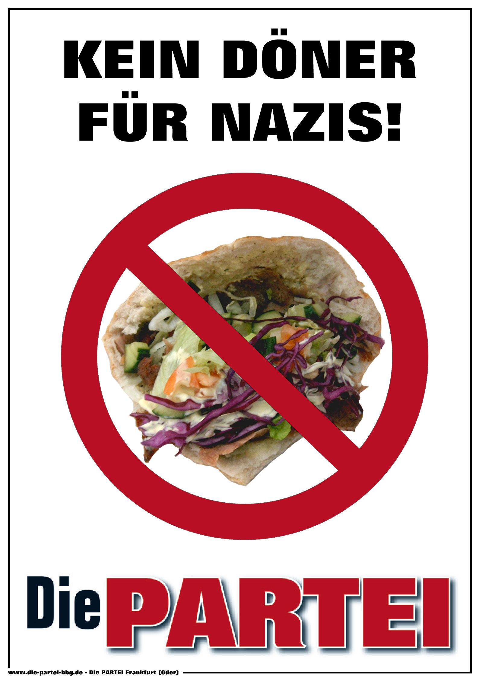 Plakate | Die PARTEI Frankfurt (Oder)