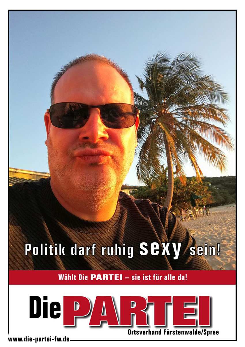 Plakate 2024 | Die PARTEI Oder-Spree