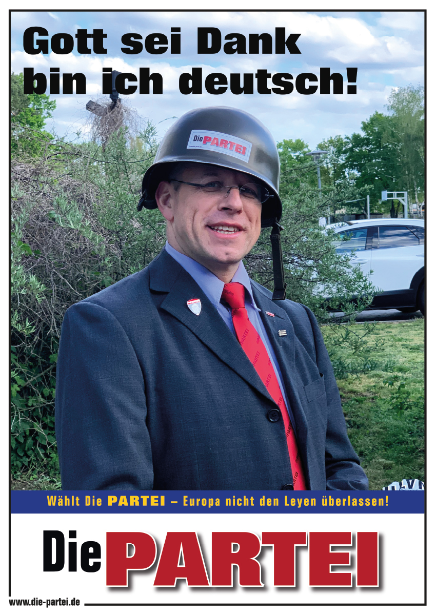 Plakate 2024 | Die PARTEI Oder-Spree