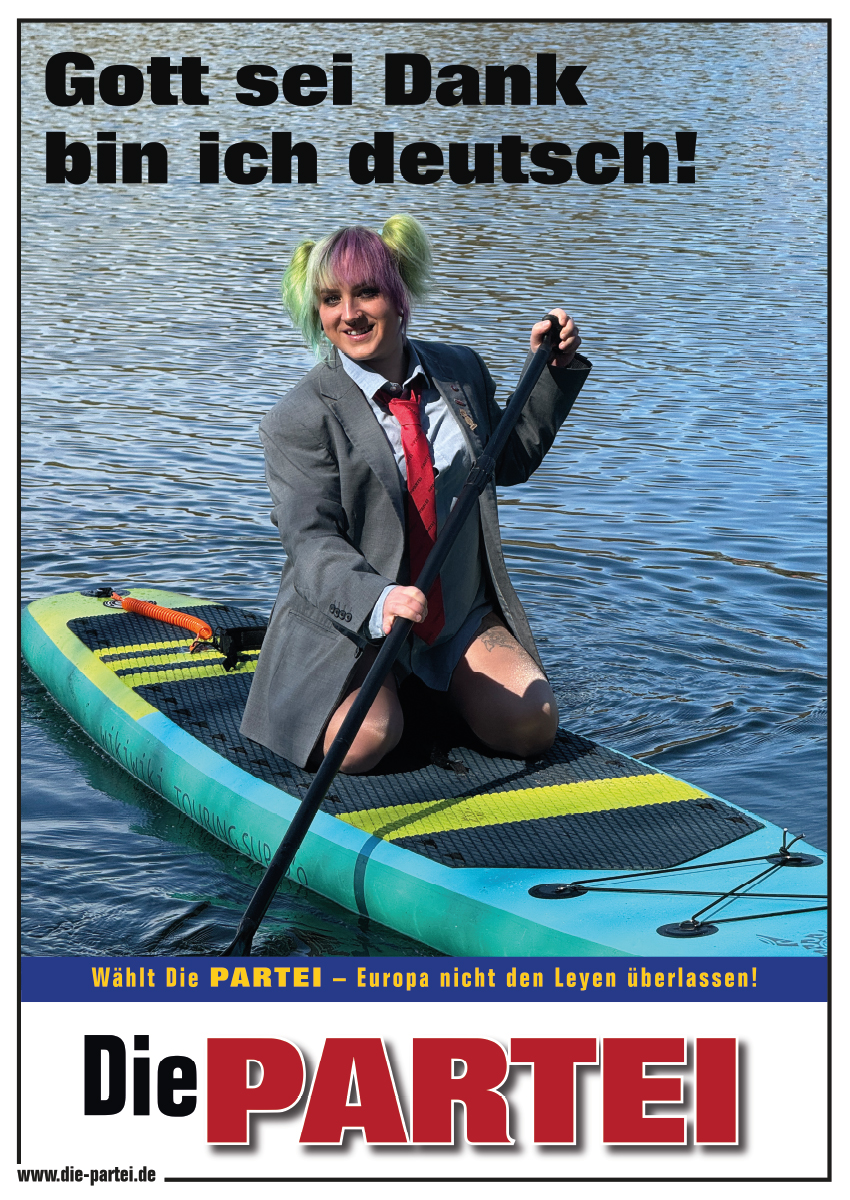 Plakate 2024 | Die PARTEI Oder-Spree