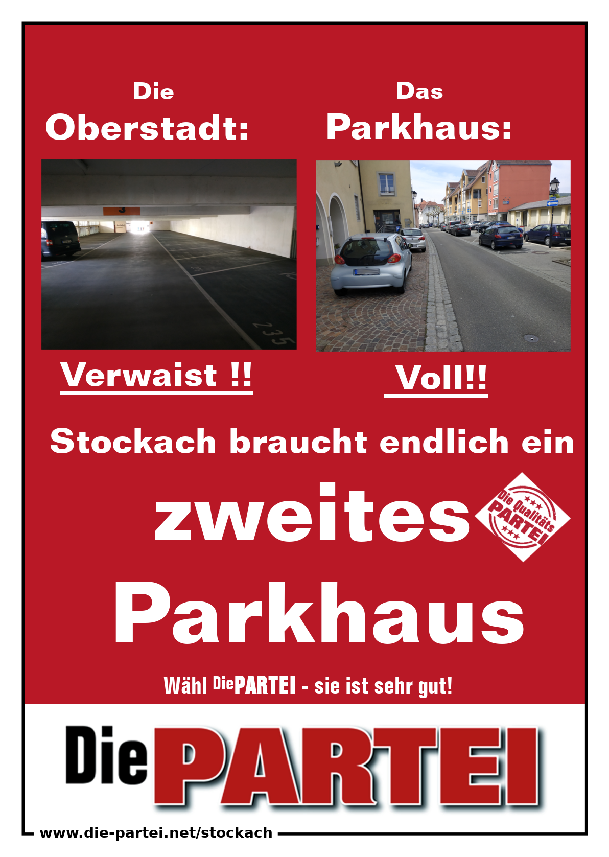 Plakate | Die PARTEI Stockach